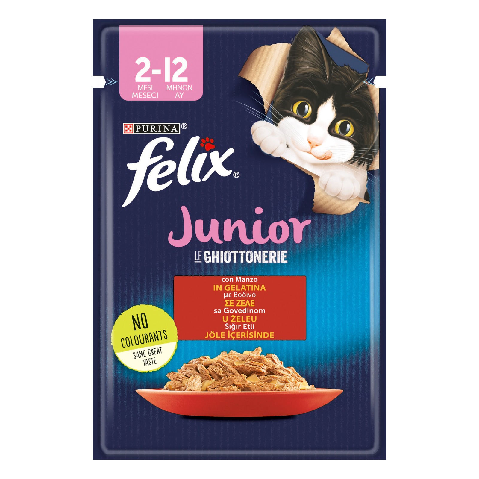 Felix Junior Agail GİJ Beef [Box 26'Lı] 85 Gr- Aresevcil.com